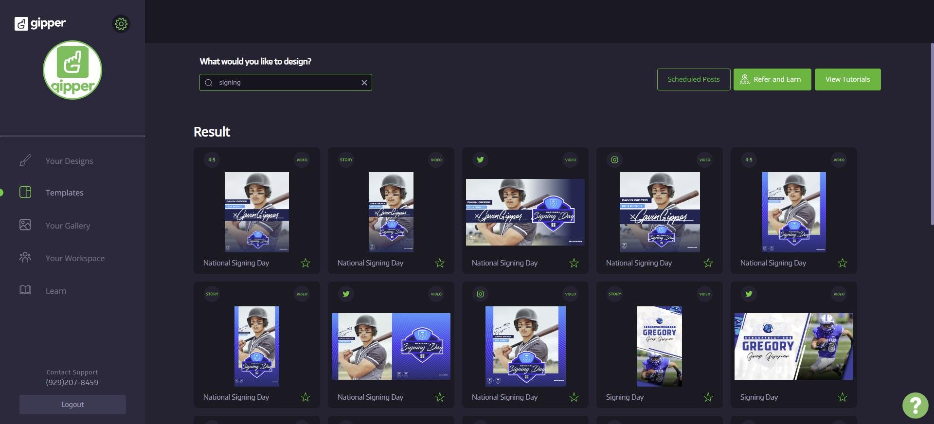 Create Recruiting Graphics | Gipper